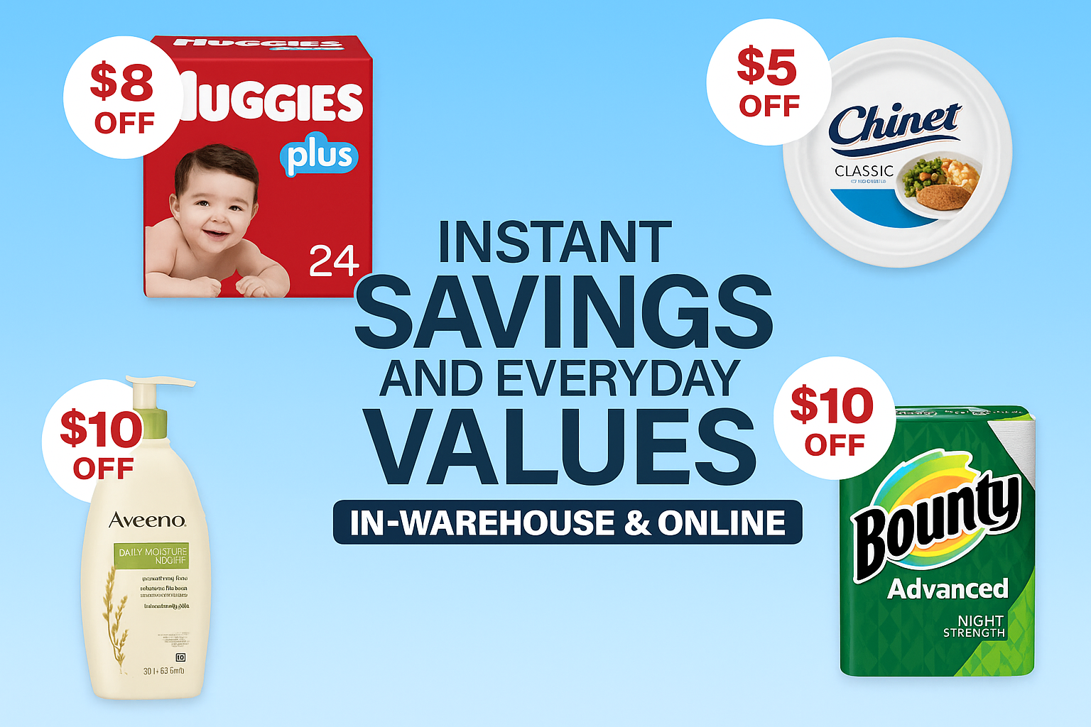 Instant Savings – Bentley Essential Goods